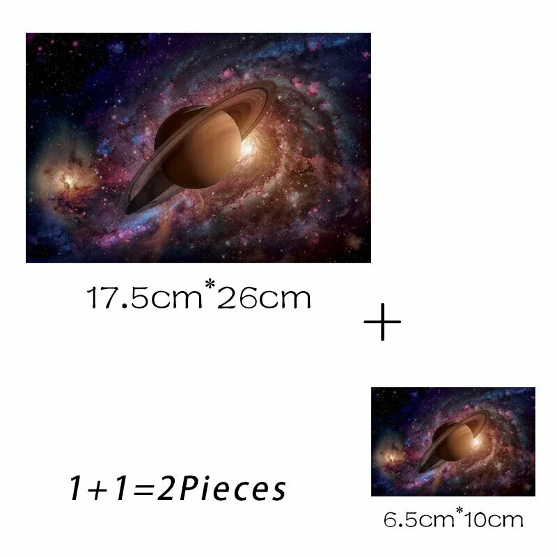 Наклейки на одежду, Цвет: Dg05, 17.5*26см + 6.5*10см
