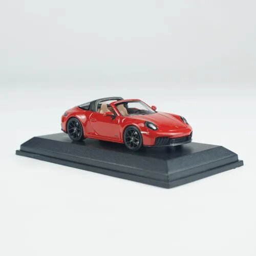 MINICHAMPS 1:64 Porsche 911 (992.2) Targa 4 GTS, красный