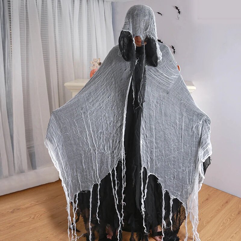 Красный плащ для косплея Grim Reaper