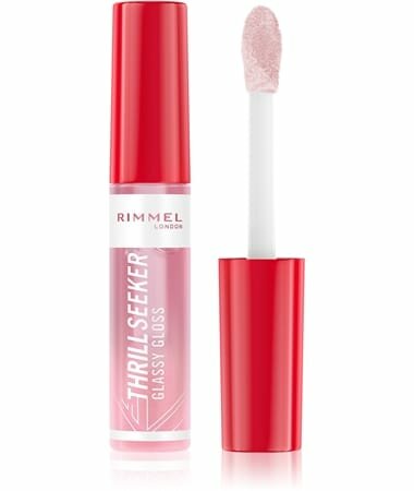 Блеск для губ Rimmel Thrill Seeker Glassy Gloss, оттенок 100 coco suga, 10 мл