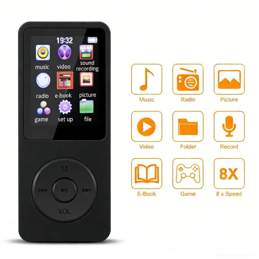 MP3-плеер Black 128GB card — фото 1