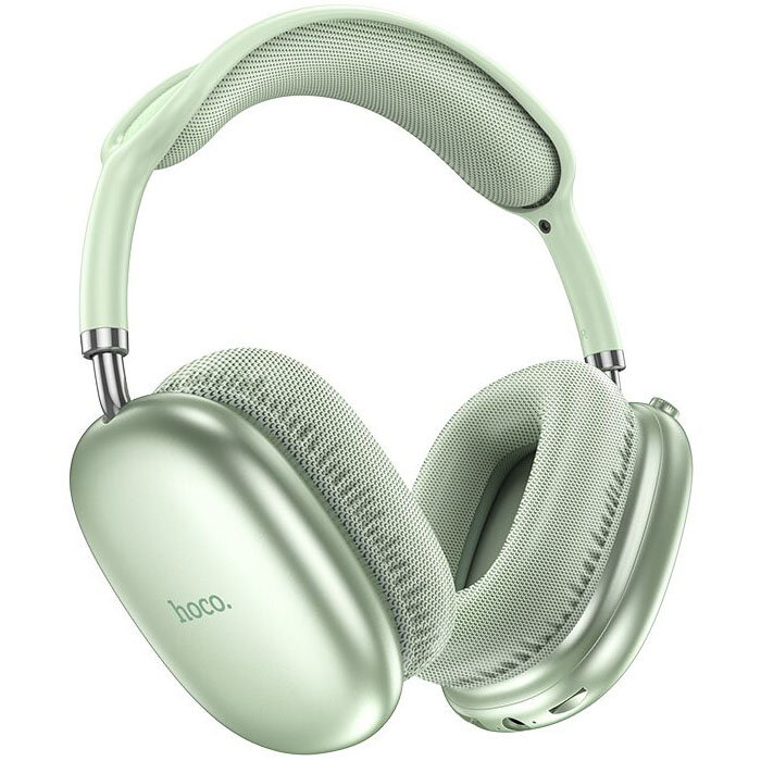 Bluetooth наушники Hoco W35 Air Green полноразмерные, беспроводные, зеленые