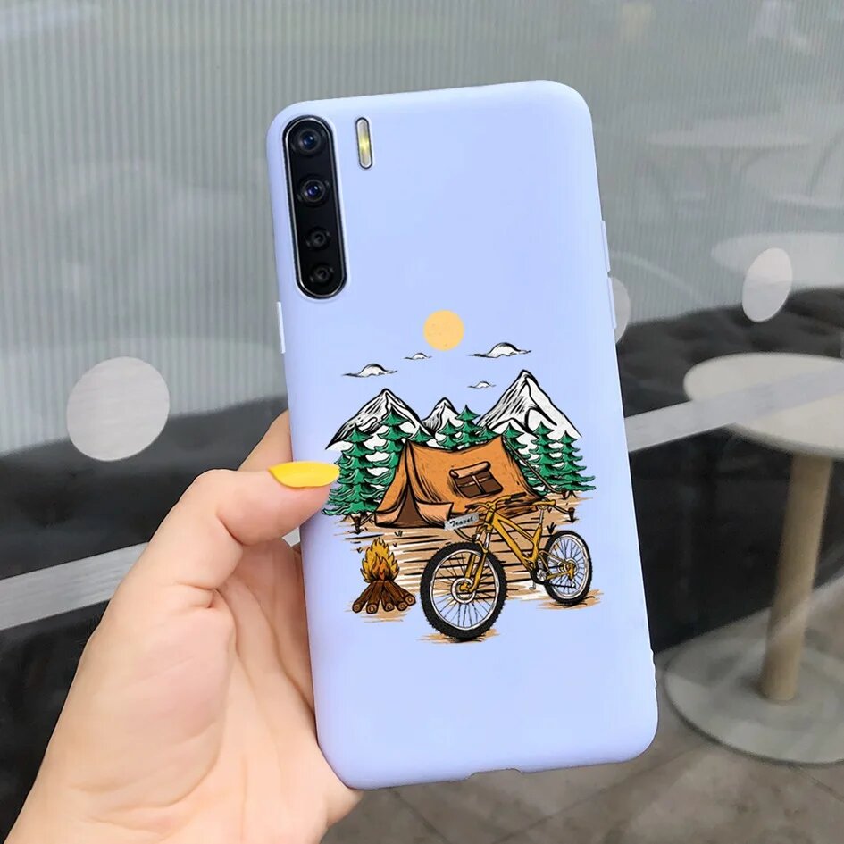 Чехол для OPPO Reno 3 CPH2043, новые расписные чехлы для телефонов для OPPO A91 F15 A 91 Reno3 4G CPH2043, тонкий чехол-бампер, чехлы