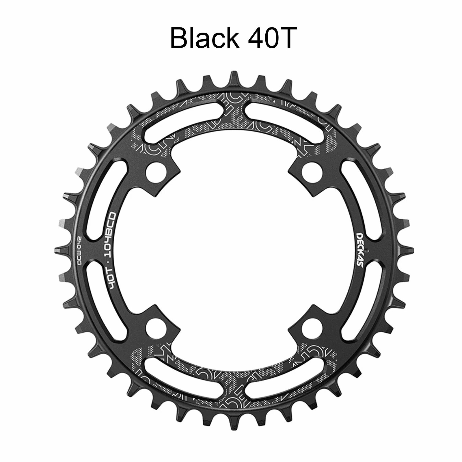 Черная звезда DJC Deckas 40T 104BCD