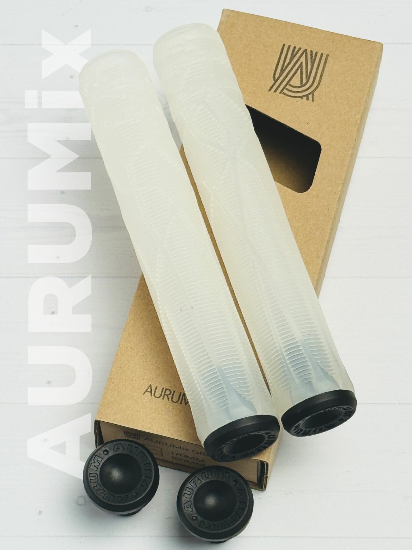 Грипсы AURUMix One Eighty 180мм Прозрачный