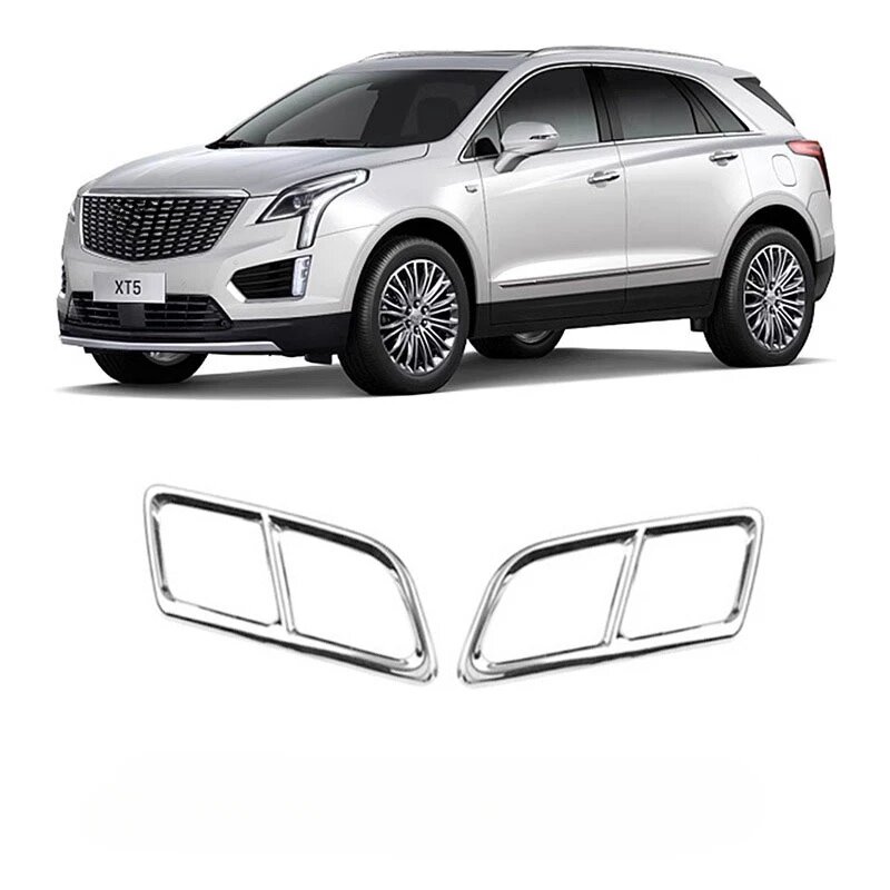2 шт. для Cadillac XT4/XT5/XT6/CT5, рама выхлопной трубы, декоративная крышка рамы