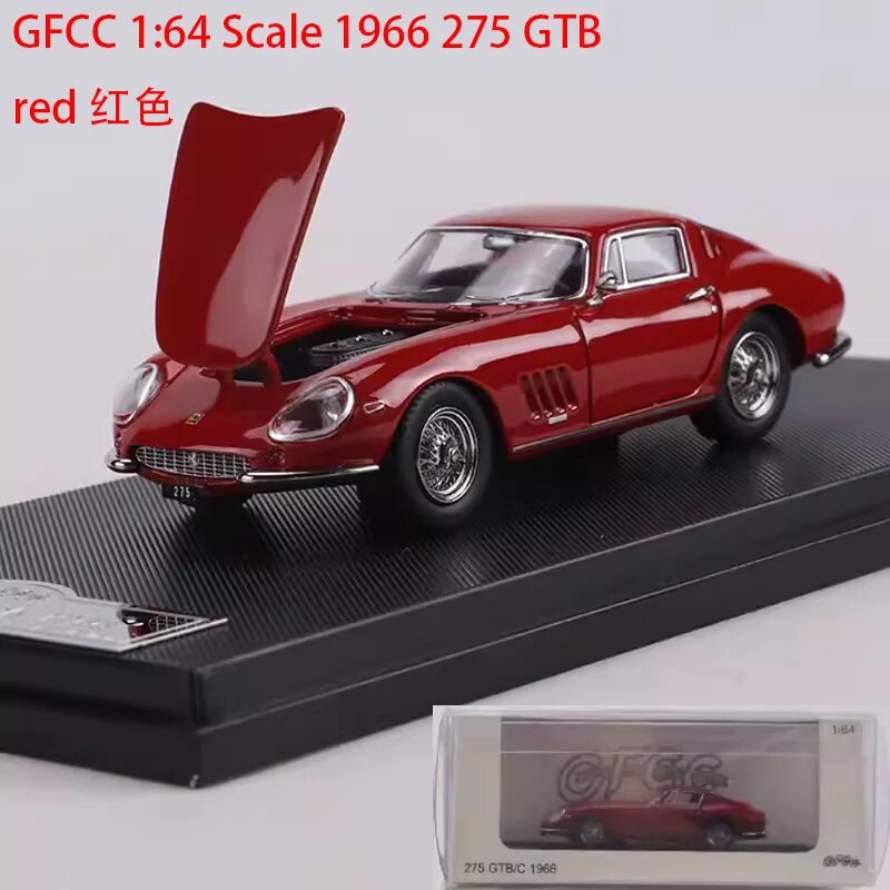 GFCC 1:64 Ferrari 275 GTB 1966, red