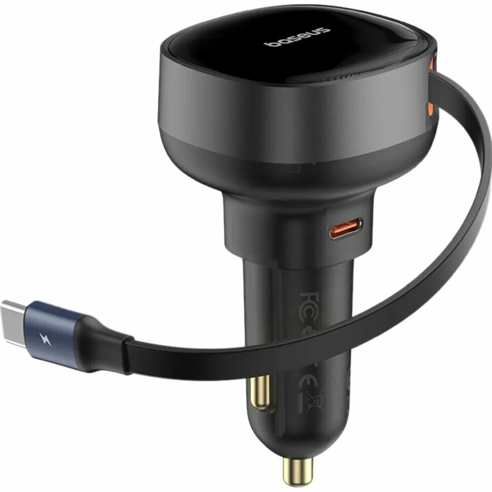 Зарядное устройство Baseus Enjoyment Pro C+Retr. C 60W Black C00057802111-01, 2399371