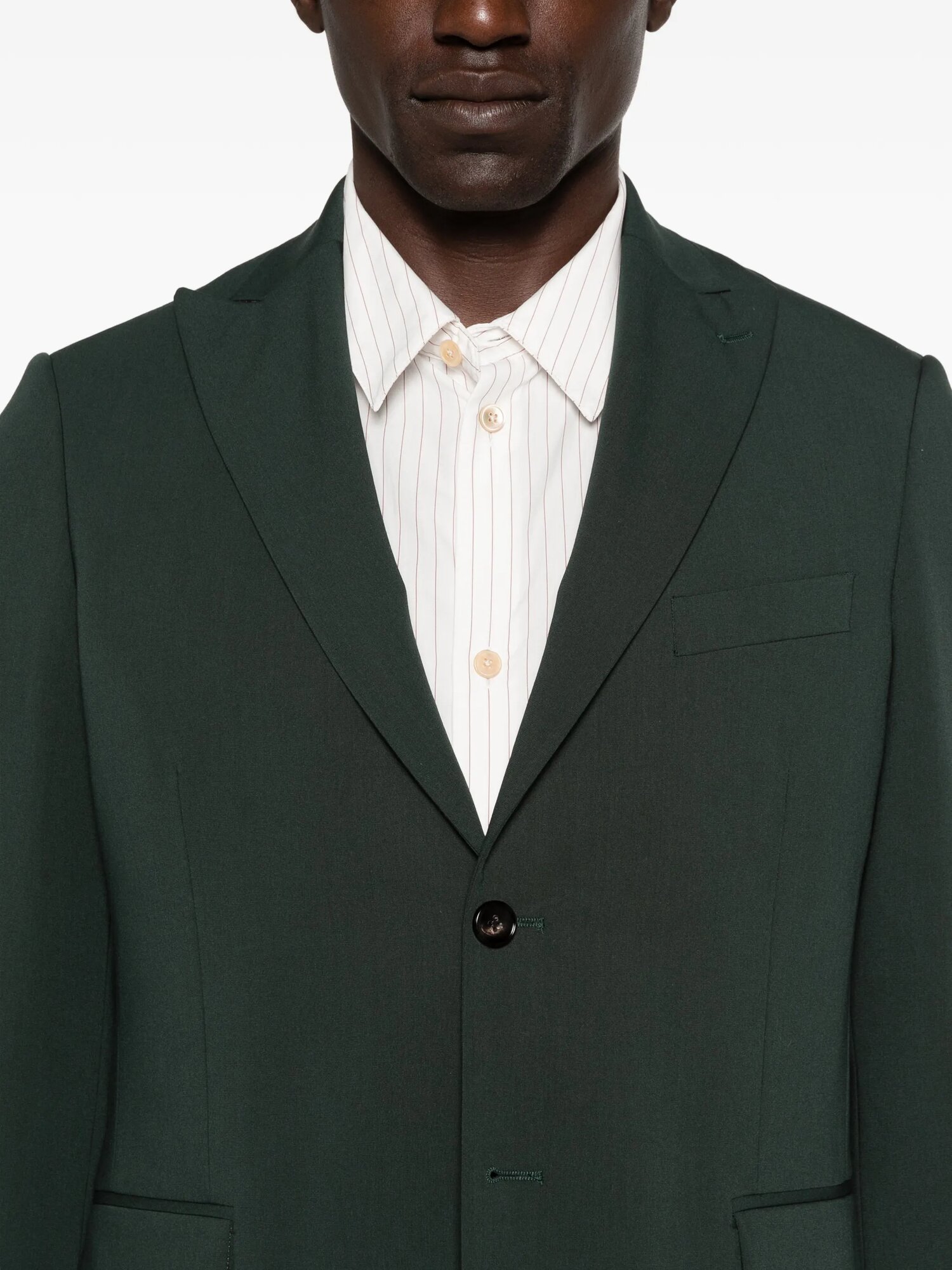 Комбинезон vela shop Single-breasted buttoned suit, размер 50, green — фото 1