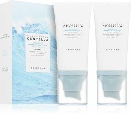 Сыворотка Skin1004 Madagascar Centella Hyalu-Cica Water-Fit Sun Serum Twin Pack, spf 50+, 2 50 мл