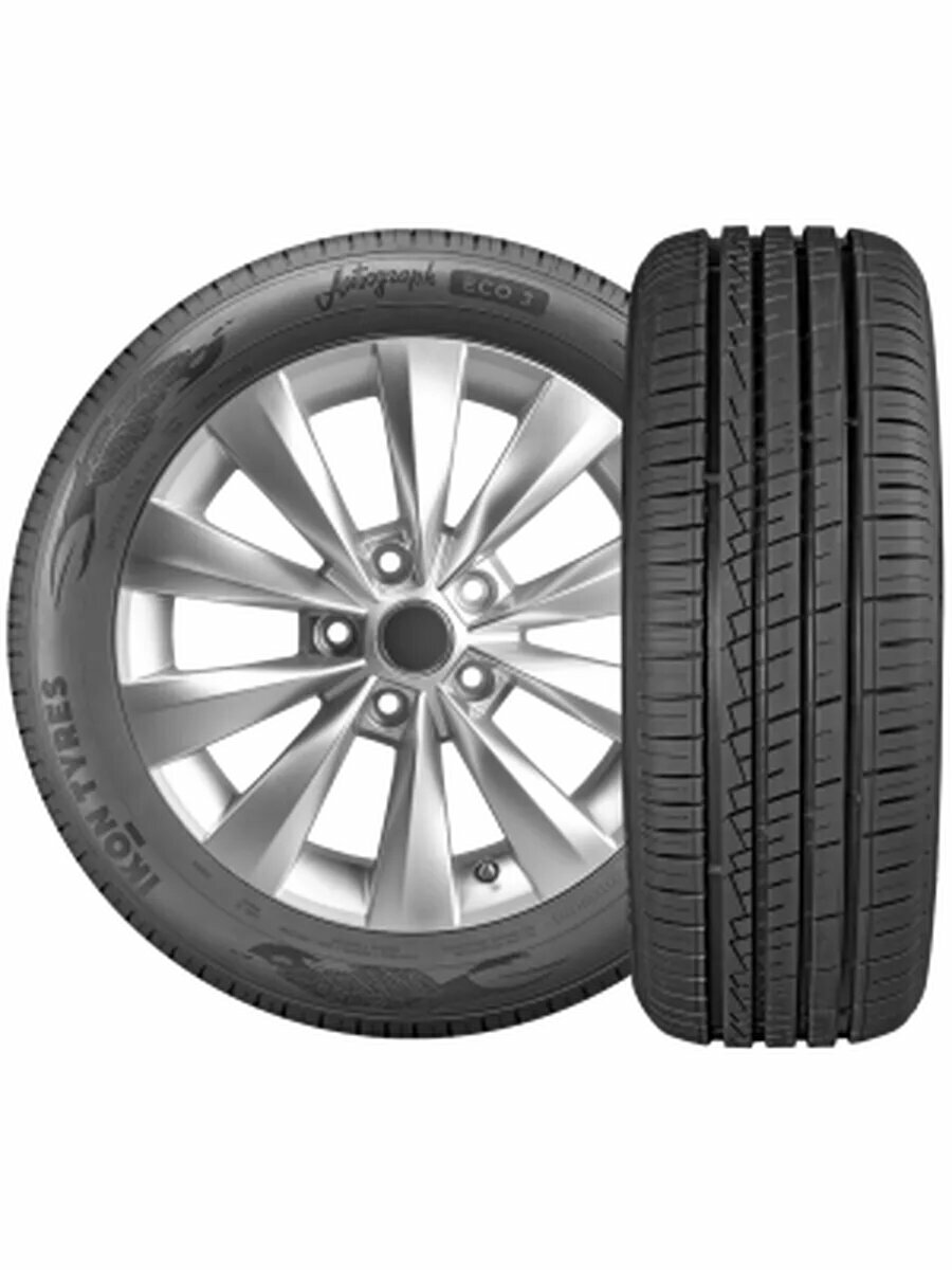 Шины летние R16 195 60 93 H автомобильная летняя резина лето шина IKON TYRES модель Autograph Eco 3
