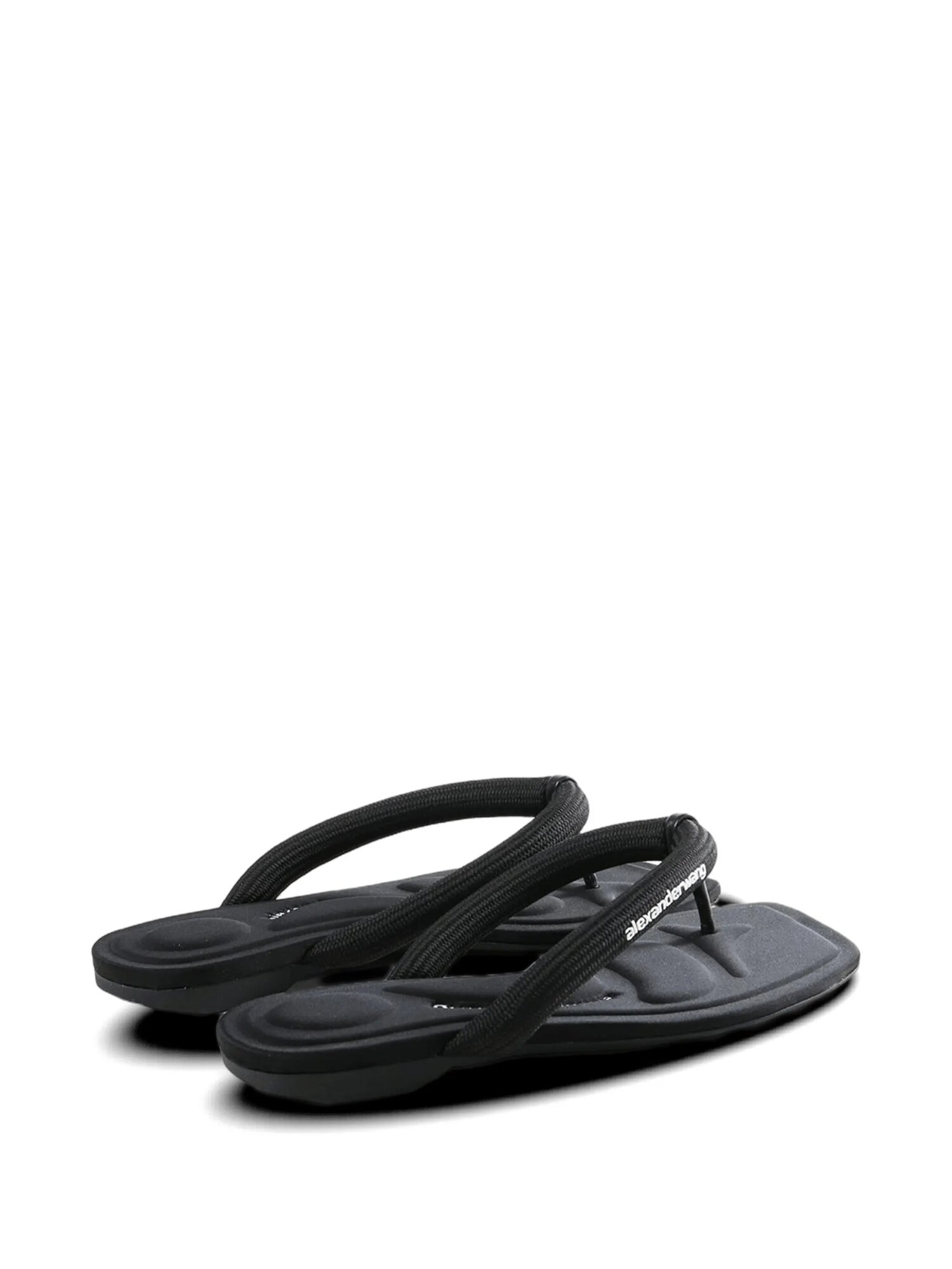 Босоножки Alexander Wang Padded-strap sandals, размер 38, черный — фото 1