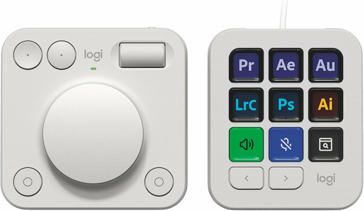 Макропад Logitech MX Creative Console Light grey