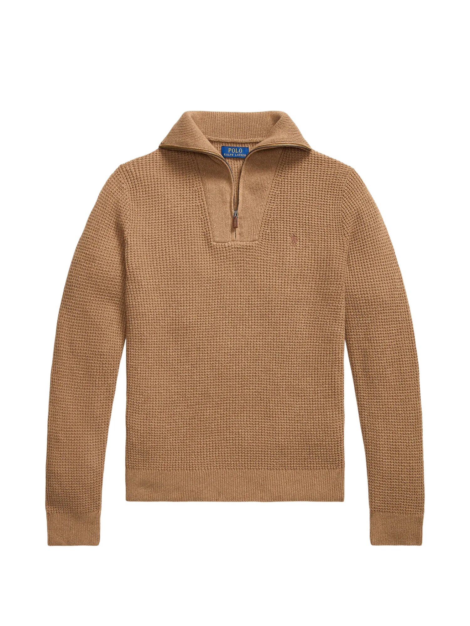 Свитер Waffle-knit quarter-zip sweater