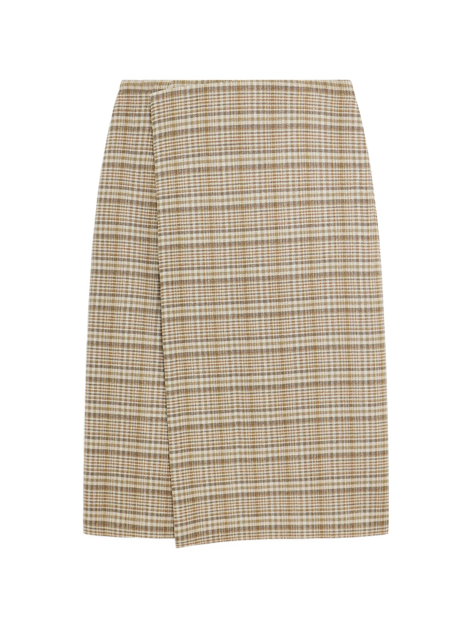 Юбка Check-pattern midi skirt