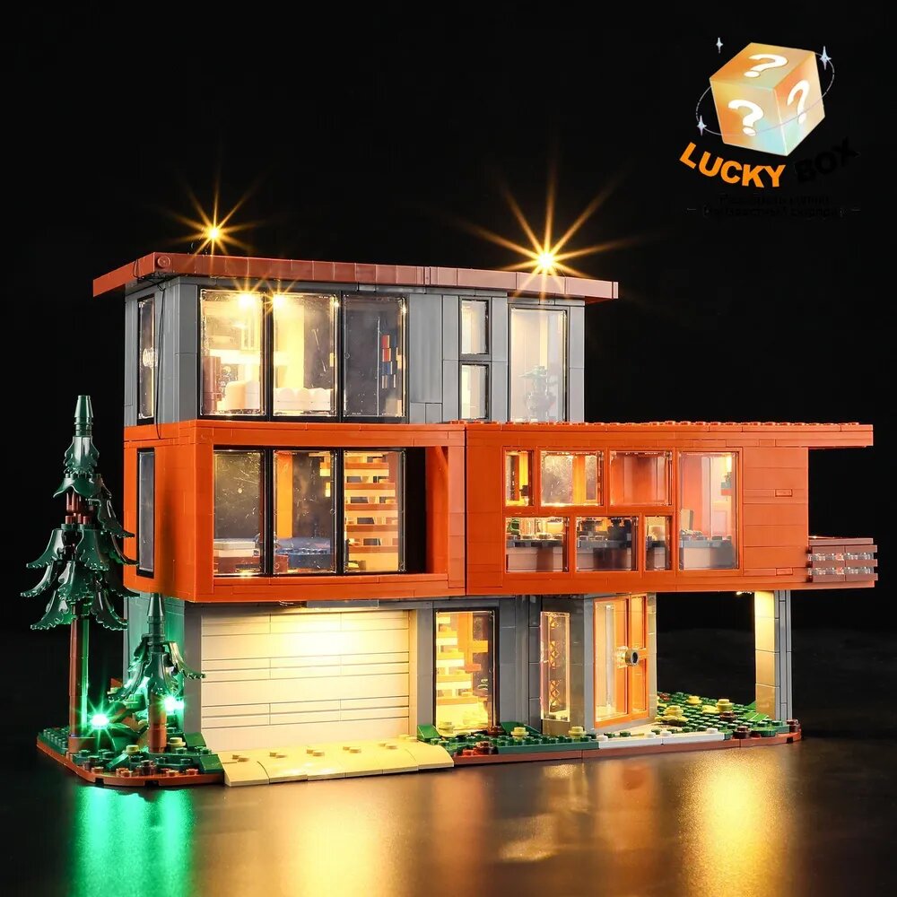 Светодиодная подсветка для модели 21354 Ideas Twilight The Cullen House Building Blocks (продается только светодиодная подсветка)