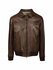 Куртка al duca d'aosta Ribbed-trim leather jacket, размер 52