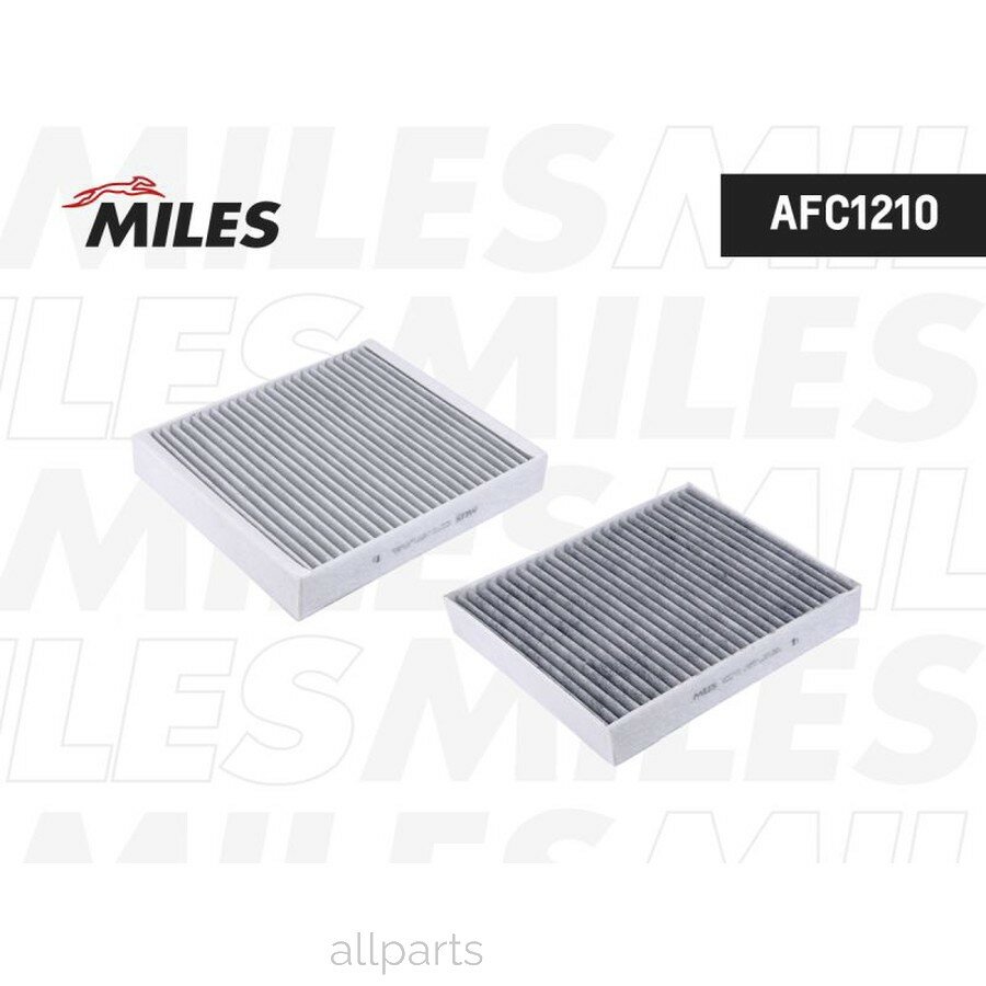 MILES AFC1210 Фильтр салона OPEL ASTRA J/INSIGNIA 09- угольный
