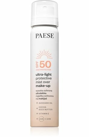 Средство солнцезащитное Paese Ultra-light Protective Mist Over Make-up, 75 мл, spf 50