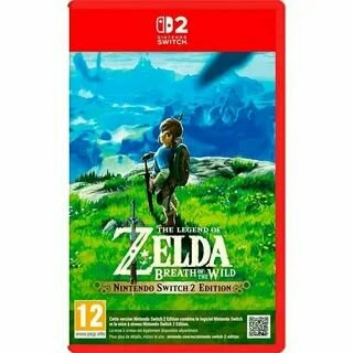 Игра на картридже The Legend of Zelda Breath of the Wild Nintendo Switch 2 Edition русские субтитры