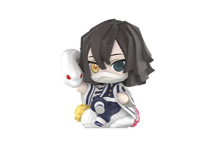 POP MART Demon Slayer Kimetsu No Yaiba Birth Flower Collection Tanjiro Kamado IP Collaboration, Confirmed-Obanai Iguro (Open)