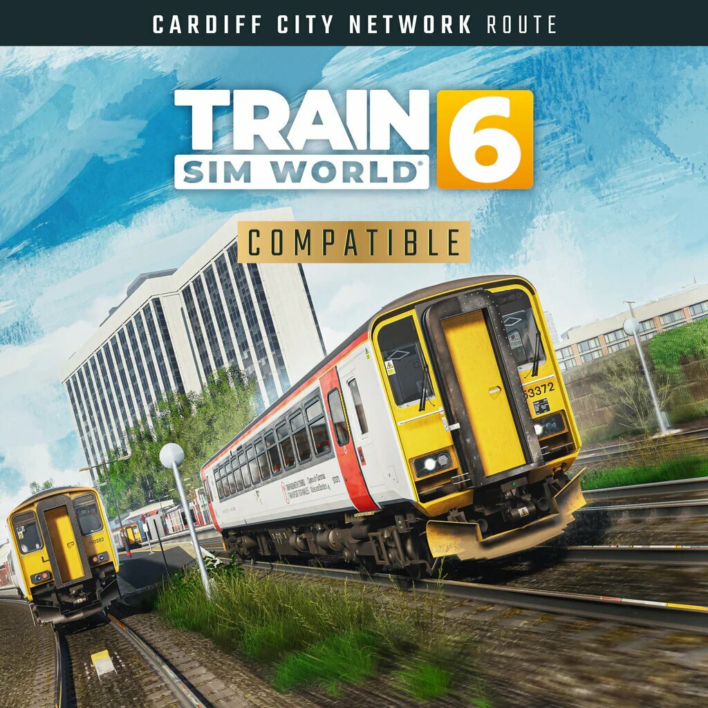 Дополнение Train Sim World 6: Cardiff City Network: Radur & Coryton to Penarth & Bae Caerdydd, цифровое издание PlayStation 4 и PlayStation 5, регион Индия / код пополнения баланса