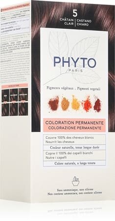 Краска для волос Phyto Color, светло-коричневый, 1 шт