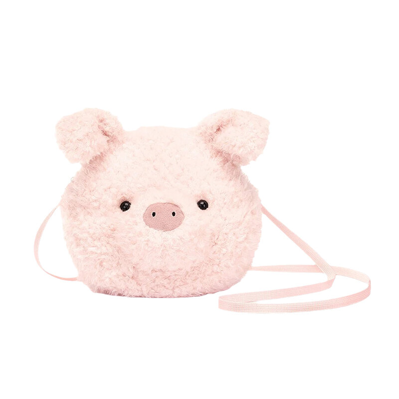 Плюшевая игрушка женская JELLYCAT Маленькая сумка-поросенок 5598441, Piglet Bag