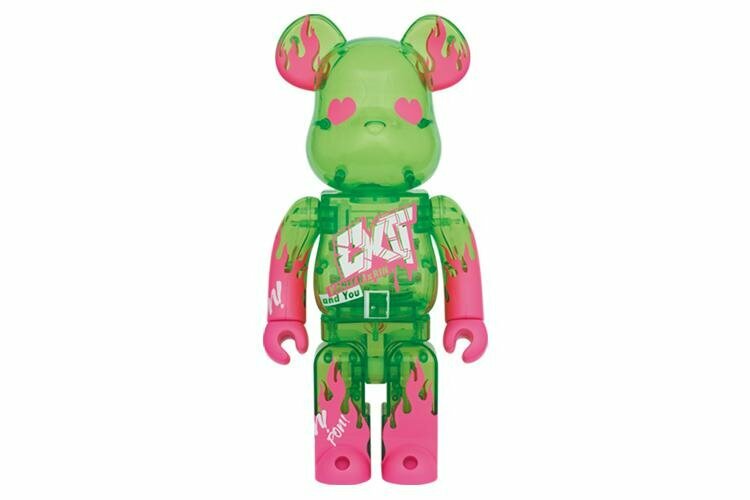 Фигурка унисекс BE@RBRICK Exit Green, 400%