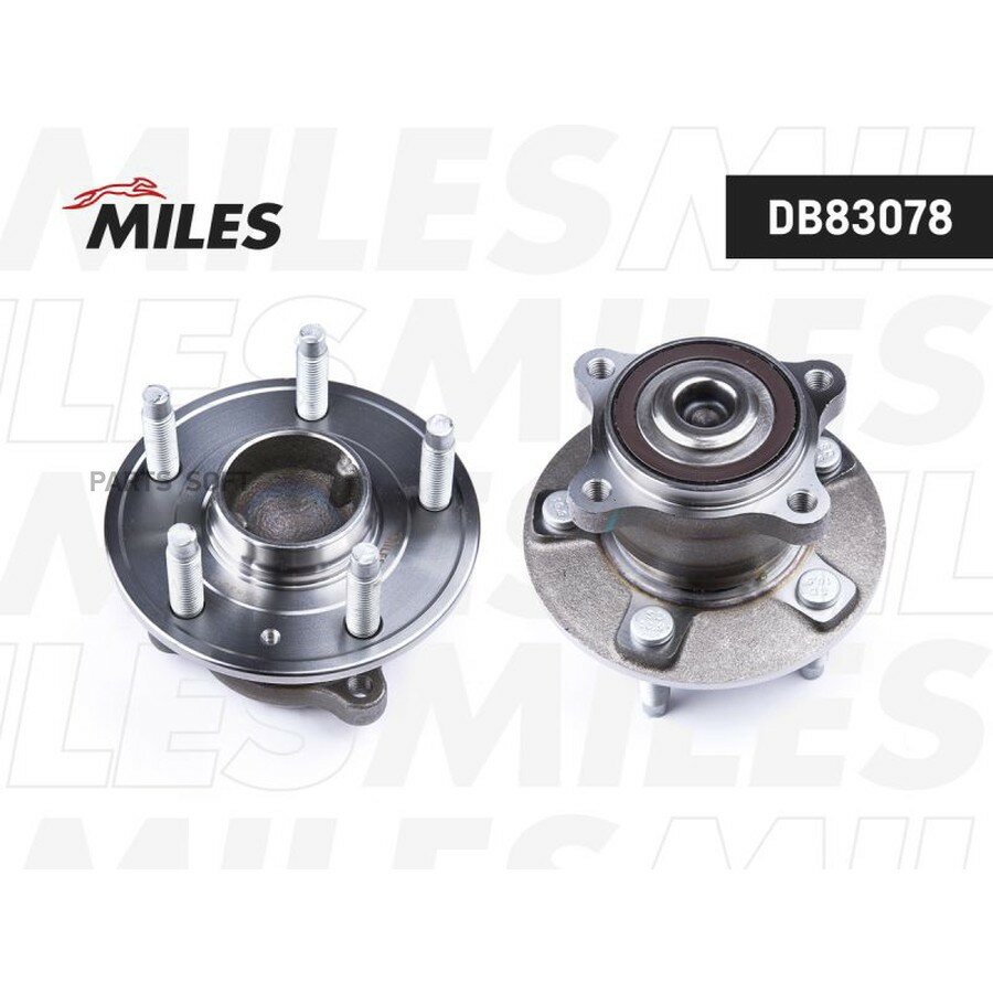 MILES DB83078 Ступица с подшипником задняя (5 шпилек) +ABS CHEVROLET AVEO III T300/OPEL MOKKA 11-. ()