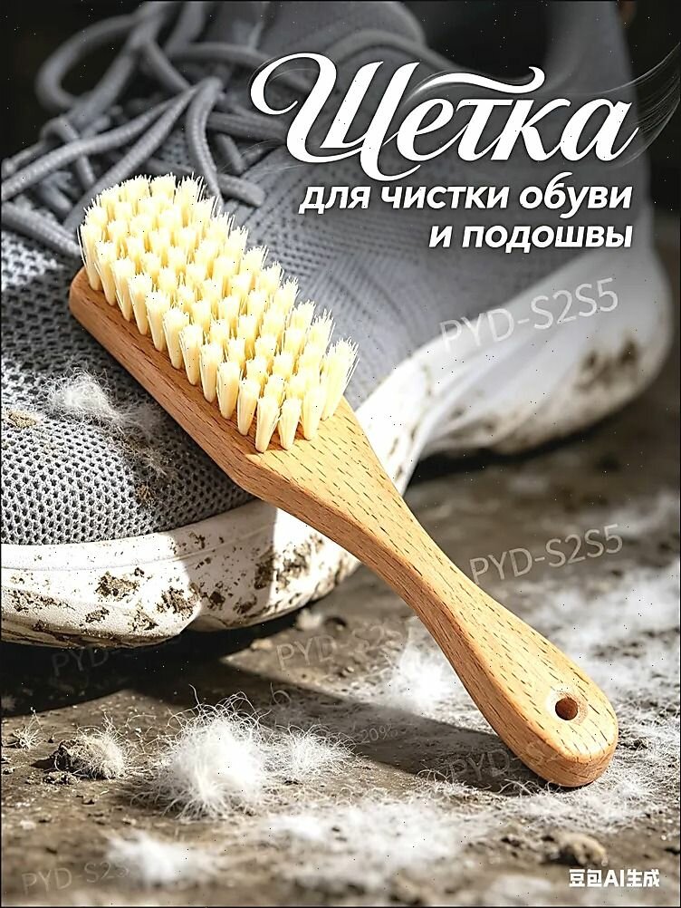 Щетка для одежды, обуви 1 шт
