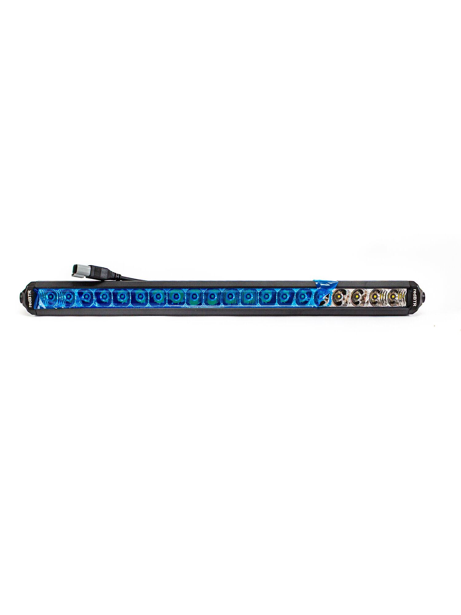Лайт-бар светодиодный однорядный (балка) комбинированного света, 100 W, 20', IP69K