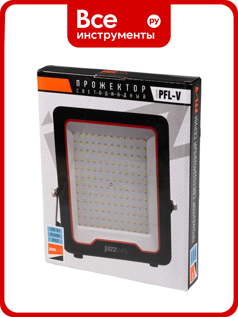 Светодиодный прожектор Jazzway PFL-V 100Вт 6500К IP65 до Pro 5039759