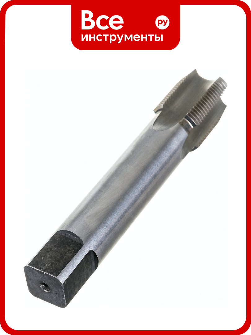 Метчик HORTZ G 3/4 м/р Р6М5 203819 — машинно‑ручной инструмент из стали P6M5 для трубной резьбы