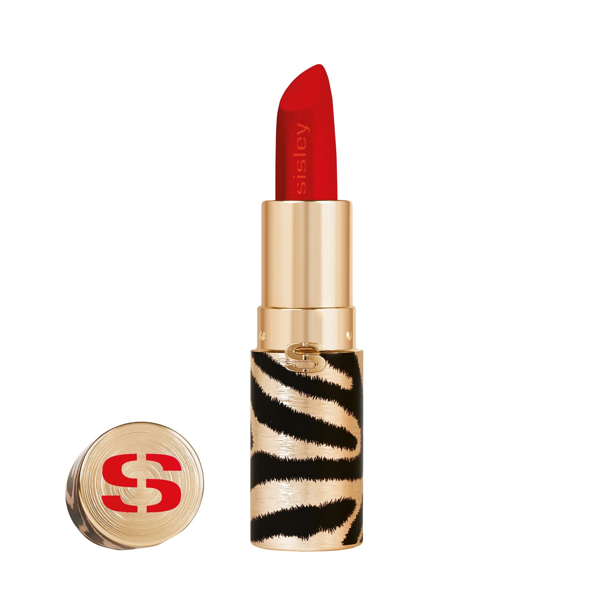 SISLEY Phyto-Rouge Velvet Увлажняющая матовая помада 41 Классический красный (Rouge Flame)