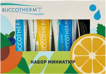 BUCCOTHERM Тревел-набор из зубных паст Buccotherm Travel-Kit 1 шт.
