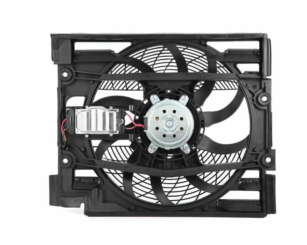 Вентилятор кондиционера BMW E39, BMW E38 4-pin разъем, 64548380780