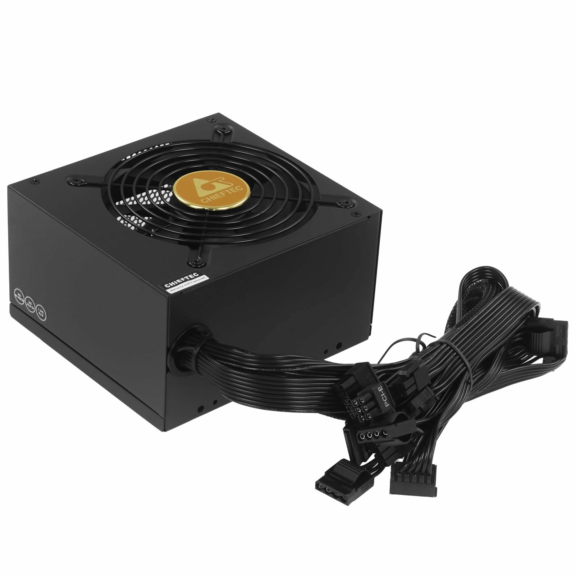 Блок питания Chieftec Proton BDF-400S BULK 80 Plus Bronze (Proton BDF-400S BULK) черный - ATX 20+4 пин, 4 pin + 4 pin CPU, 3 SATA, 1 x 6 pin PCI-E