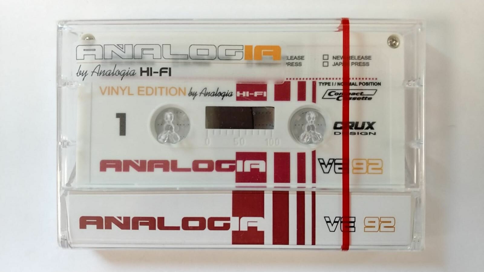 Аудиокассета запечатанная Analogia VE92