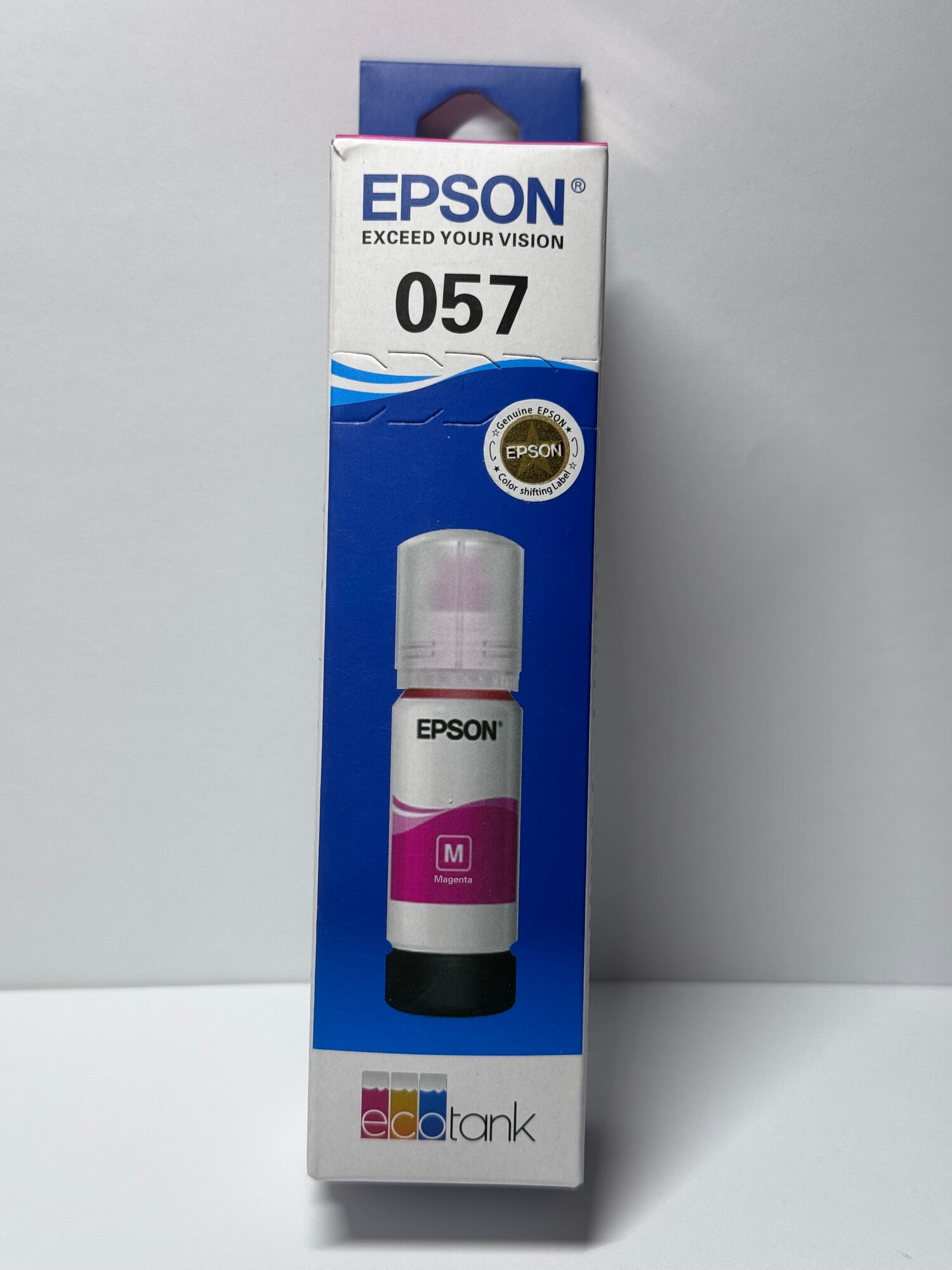 Чернила оригинальные Epson 057 C13T09D398 EcoTank Ink пурпурный 70ml