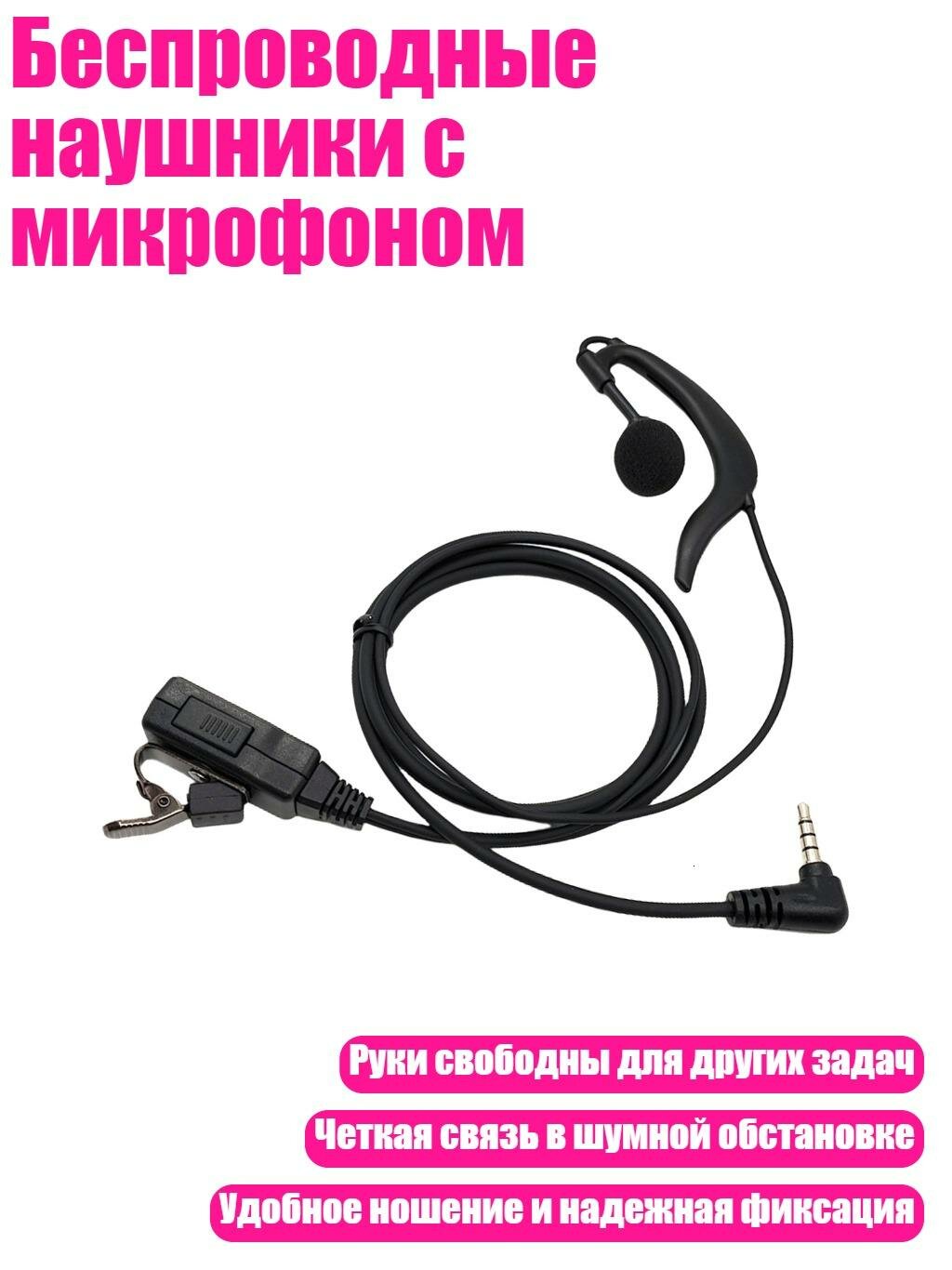 Беспроводные наушники с микрофоном