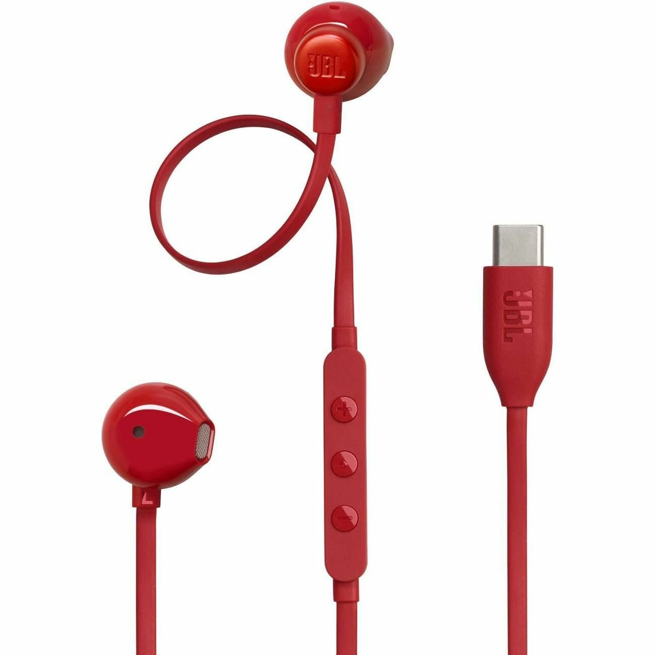 Наушники внутриканальные JBL Tune 305C красный (JBLT305CRED)