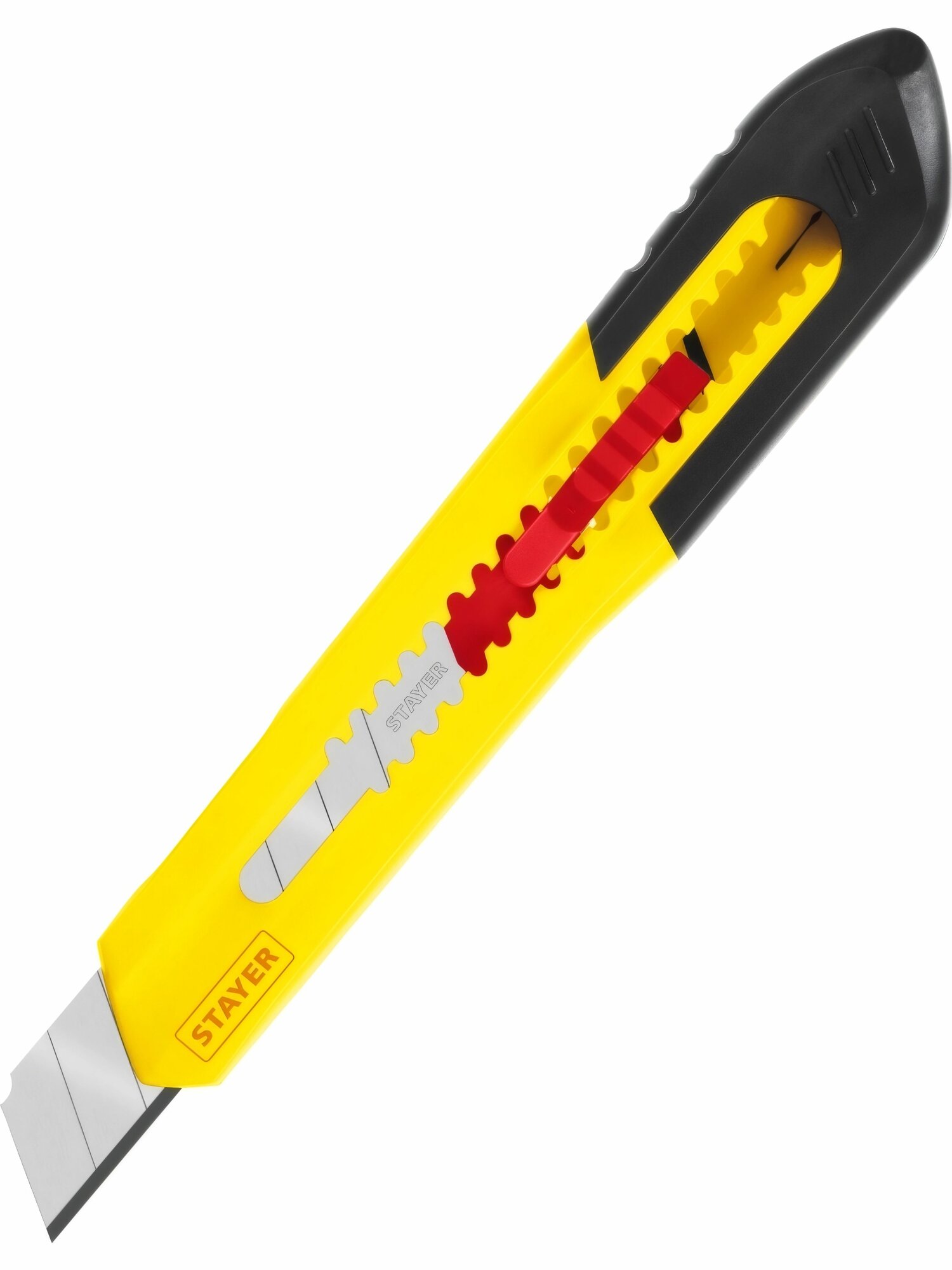 Нож из АБС пластика STAYER QUICK-18, 18 мм