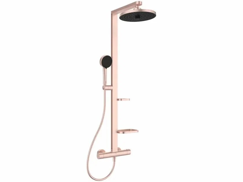 Душевая система ALU+ с термостатом Ideal Standard Rose (Розовый)