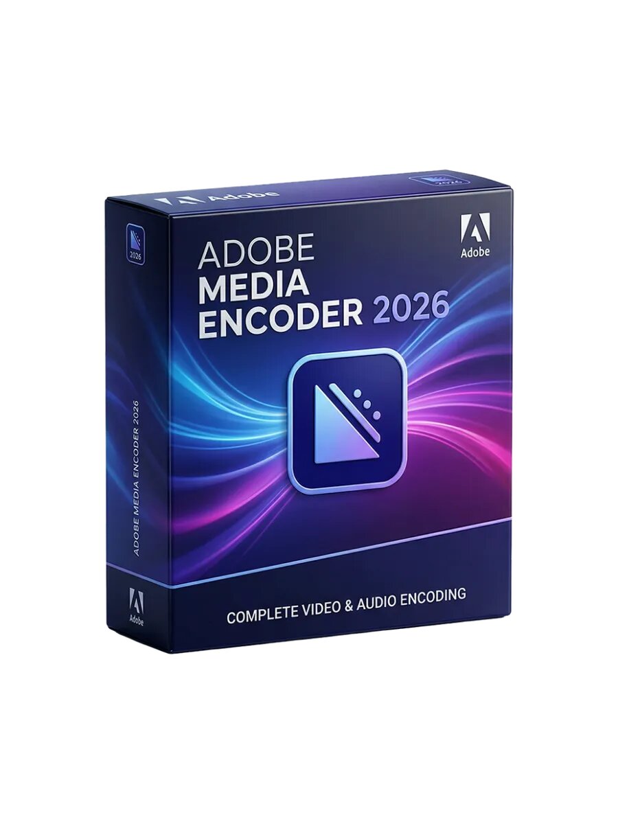 Adobe Media Encoder 2026 Бессрочная активация. Неограниченное число устройств