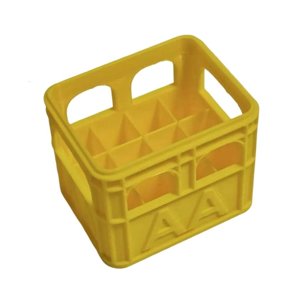 Батарейная корзина для сортировки аккумуляторов, AA yellow