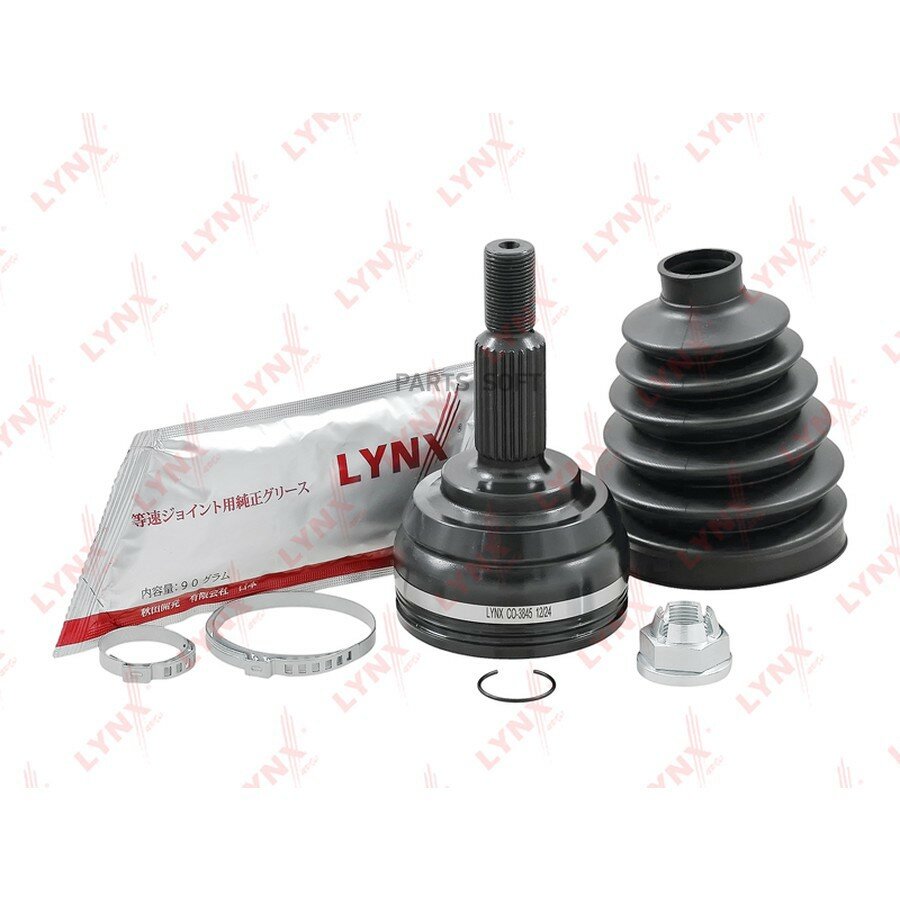 ШРУС наружный передний RENAULT Duster 1.5D-1.6 10> / Fluence 1.5D-2.0 10> / Megane III 1.4-1.9D 08> от официального дистрибьютора, LYNXAUTO, артикул CO3845