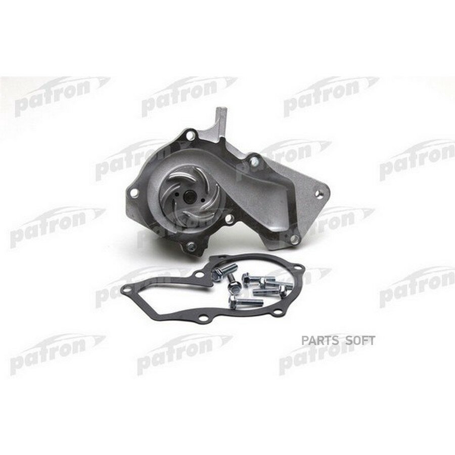 Насос водяной F-233 FORD: C-MAX/FIESTA/FOCUS/FUSION/GALAXY/MONDEO 1.6 10-, B-MAX/FOCUS II 1.4 05-, FIESTA/FUSION 1.25/1.4 02- VOLVO: S60/S80/V40/V60/V70 1.6 05- от официального дистрибьютора, PATRON, артикул PWP1324