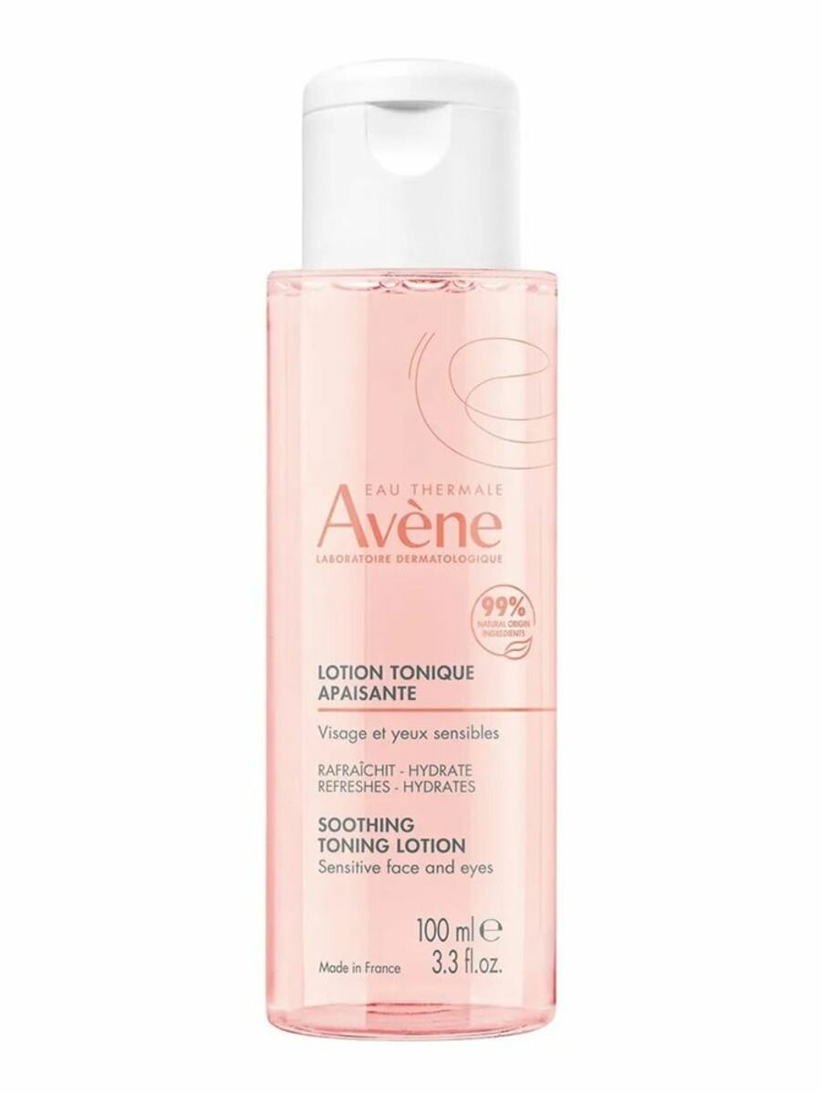 Avene Тонизирующий успокаивающий лосьон Soothing Toning Lotion, 100 мл