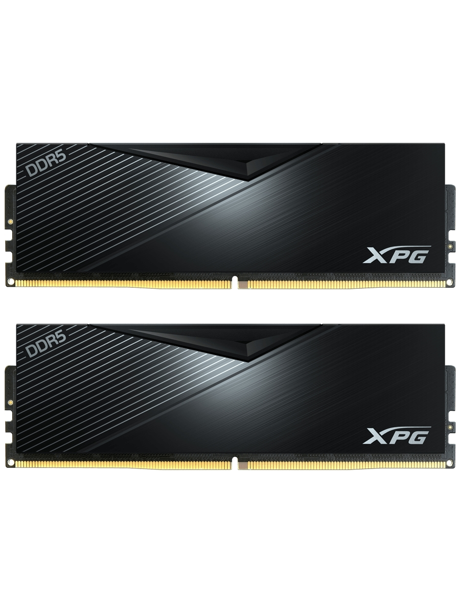 Память DDR5 2x16GB 6000MHz A-Data AX5U6000C3016G-DCLABK XPG Lancer RTL Gaming PC5-48000 CL30 DIMM 288-pin 1.35В kit single rank с радиатором RTL